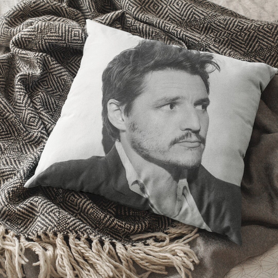 Pedro Pascal Pillow, the Last of Us Throw Merch, Zaddy Pictures Throw ...