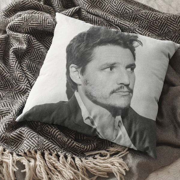 Pedro Pascal Throw Pillow - Etsy