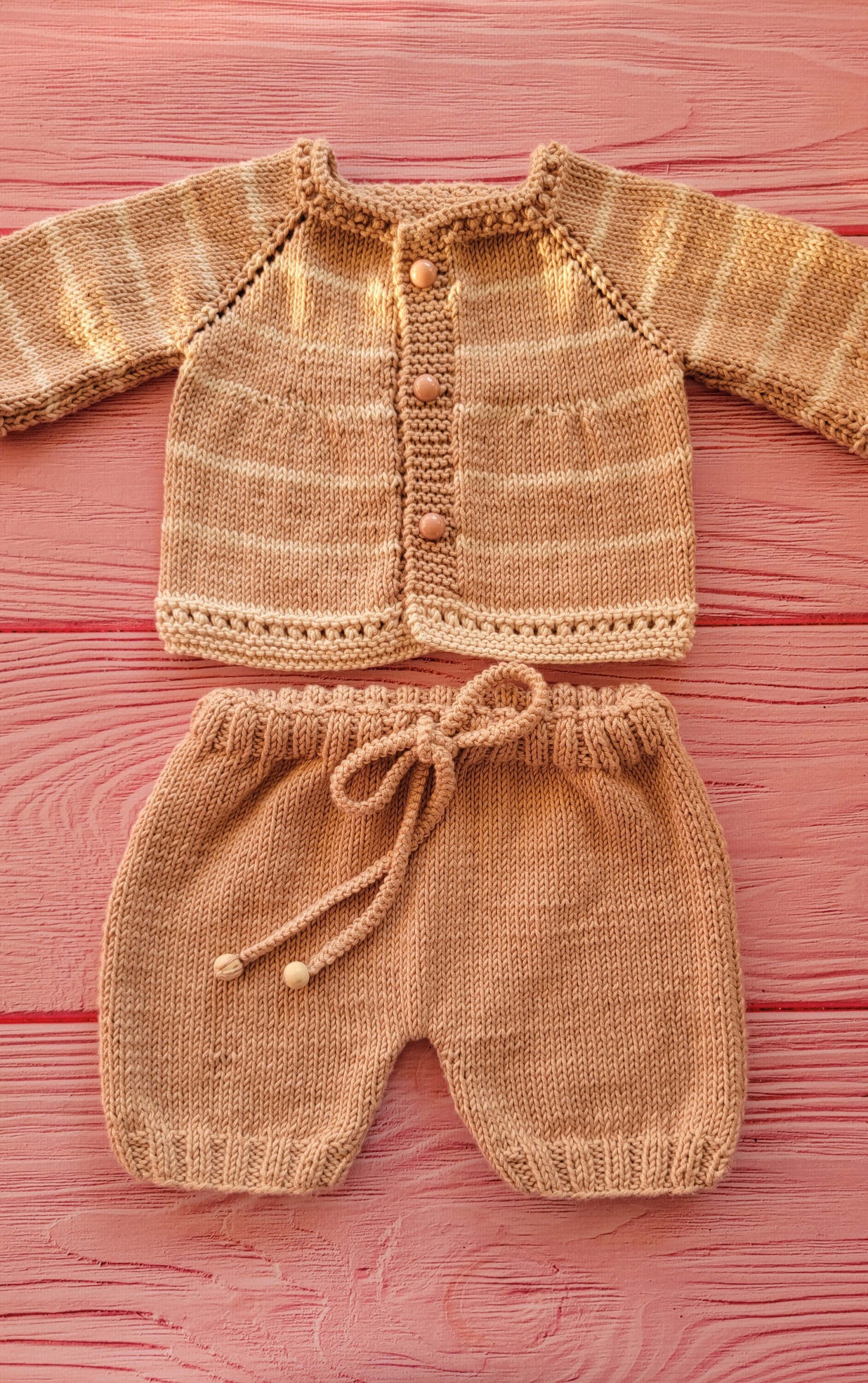 Baby Hand Knitted Clothes Set Baby Welcome Gift Box Hand - Etsy