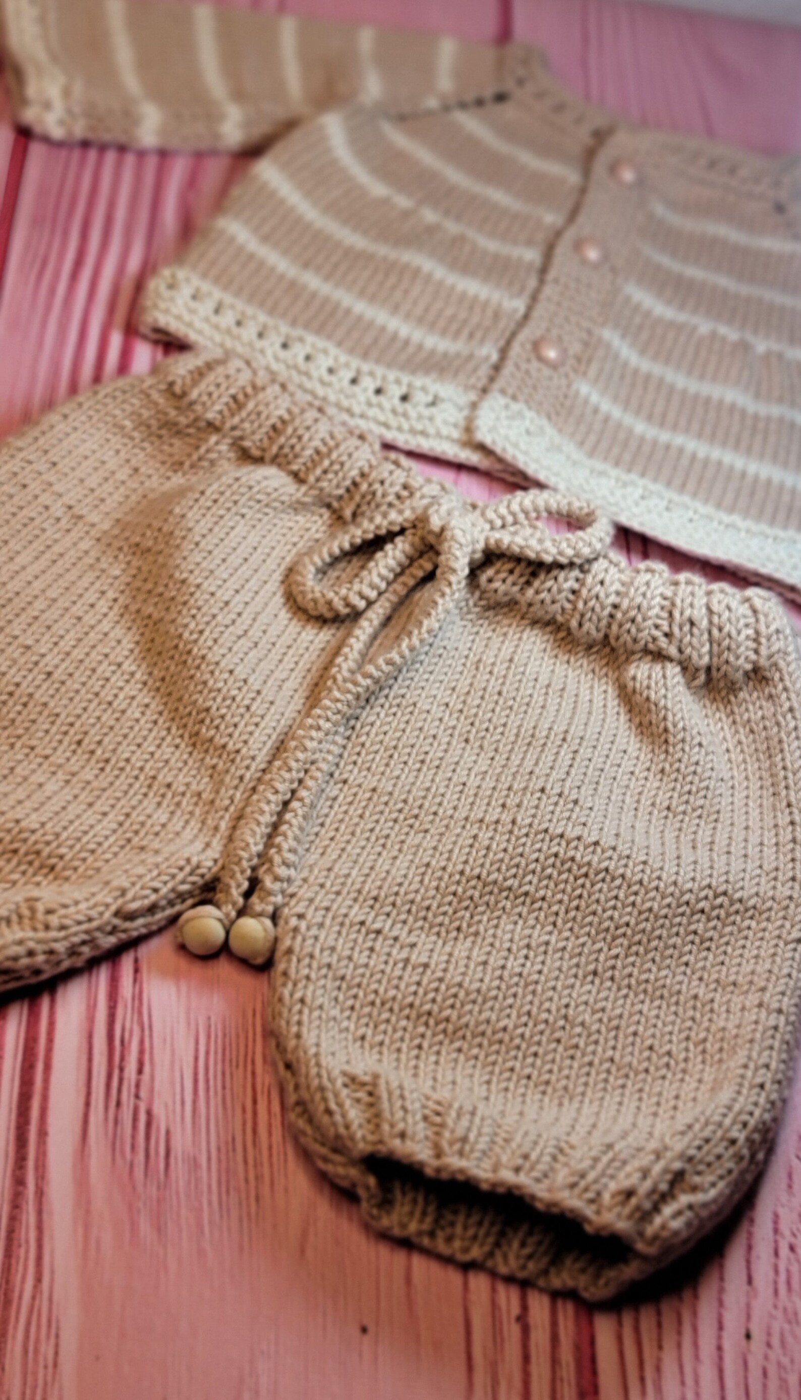 Baby Hand Knitted Clothes Set Baby Welcome Gift Box Hand - Etsy