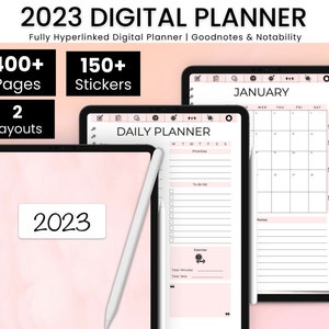 2023-2024 Digital Planner for Goodnotes, Ipad, Notability (dated and ...