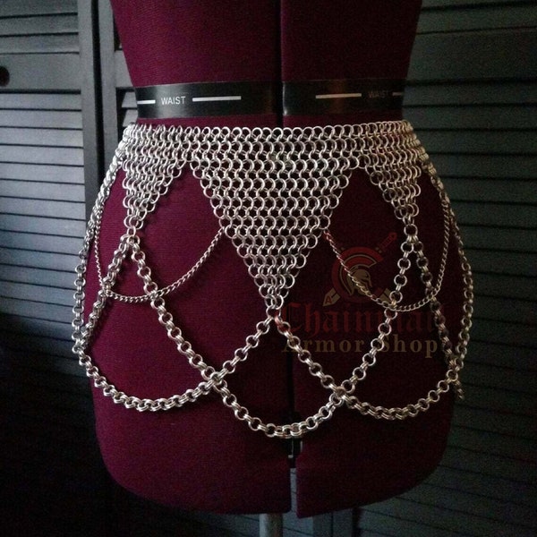 Chainmail Belt - Etsy