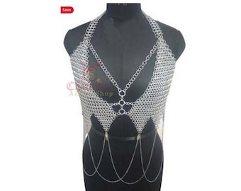 Chainmail Halter Top - Etsy