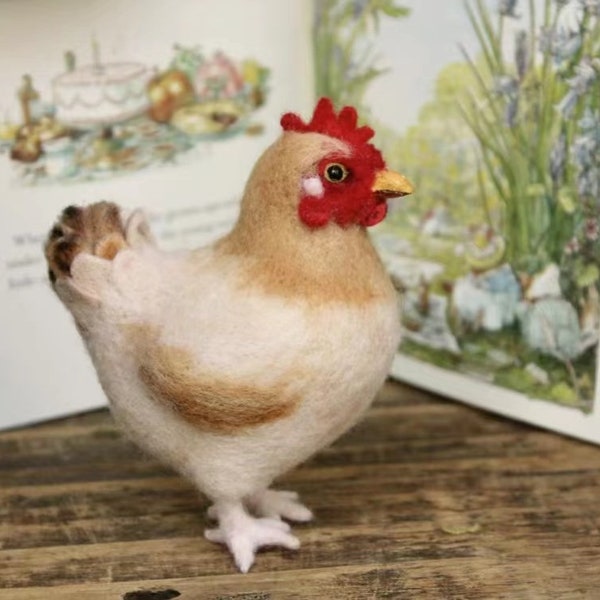 Felt Chicken - Etsy