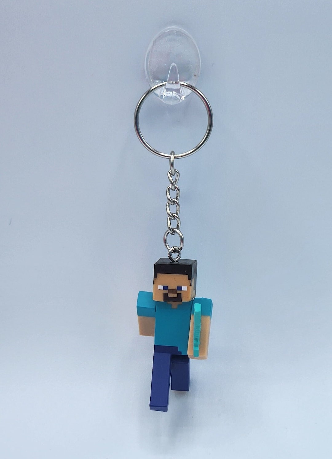 Minecraft Keychain - Etsy