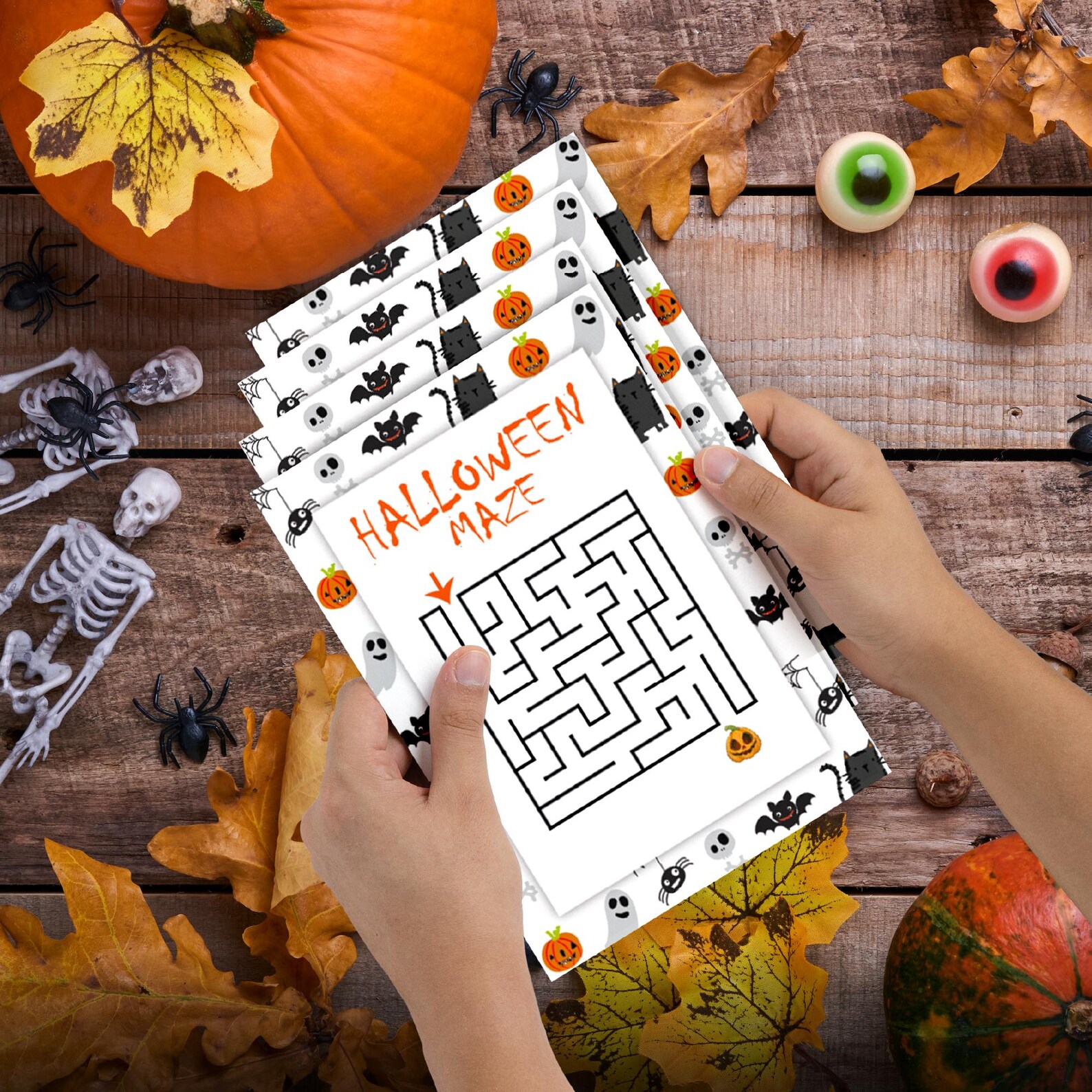 12 Halloween Party Games Bundle Spooky Printable Fun for Kids, Adults ...