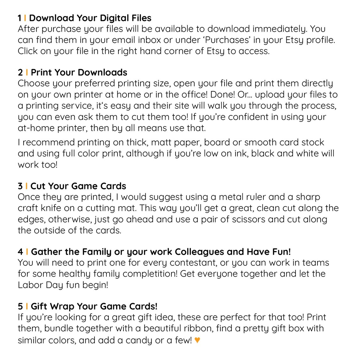 Labor Day Sudoku Game Card Instant Download Game Card Printable I 8 ...