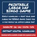 Labor Day Bingo Game Instant Download Labor Day Bingo Game Card ...