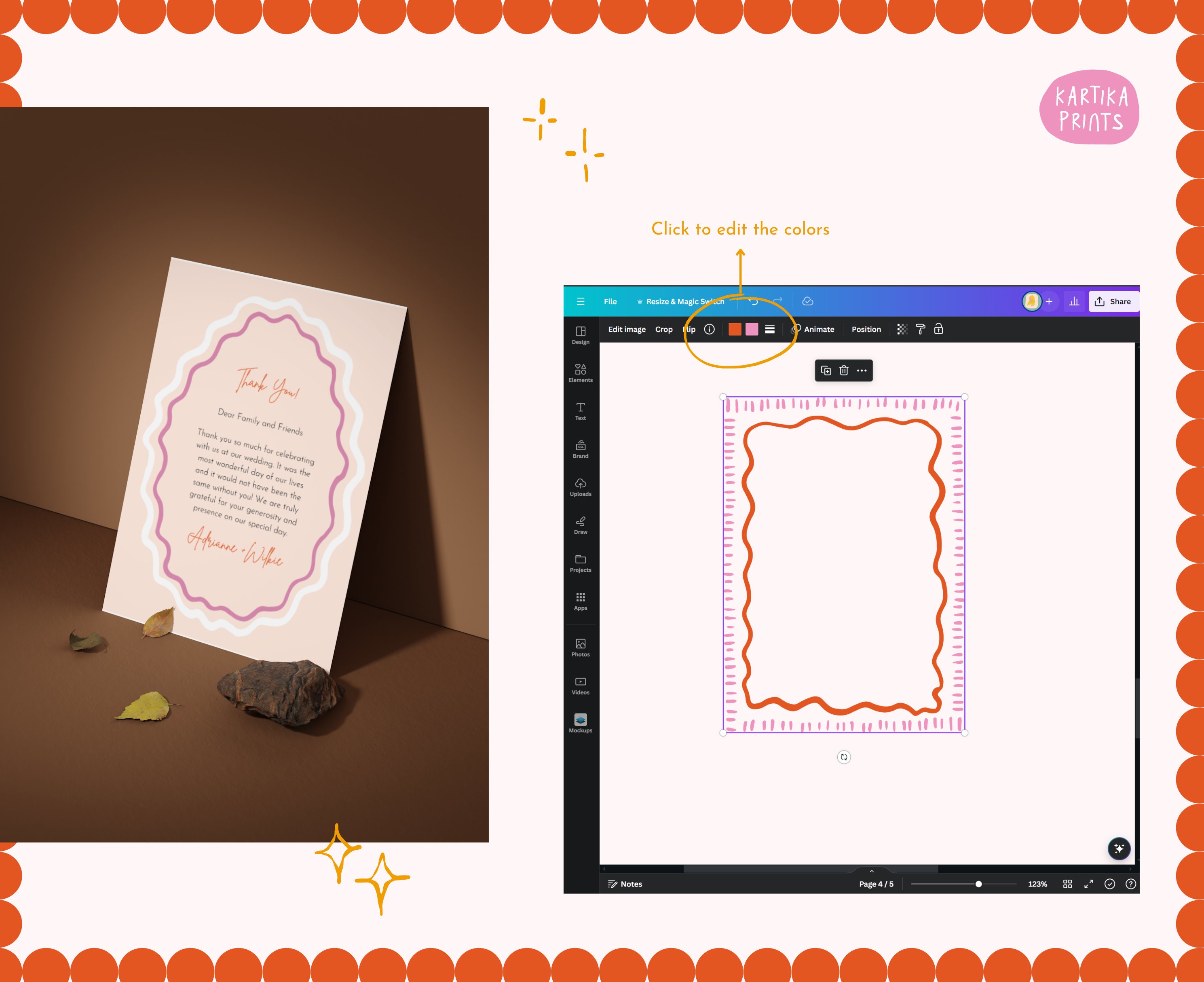 Hand Drawn Border Frame Illustration SVG PNG, Wavy Border With Bow in PNG, Hand Drawn Doodle ...