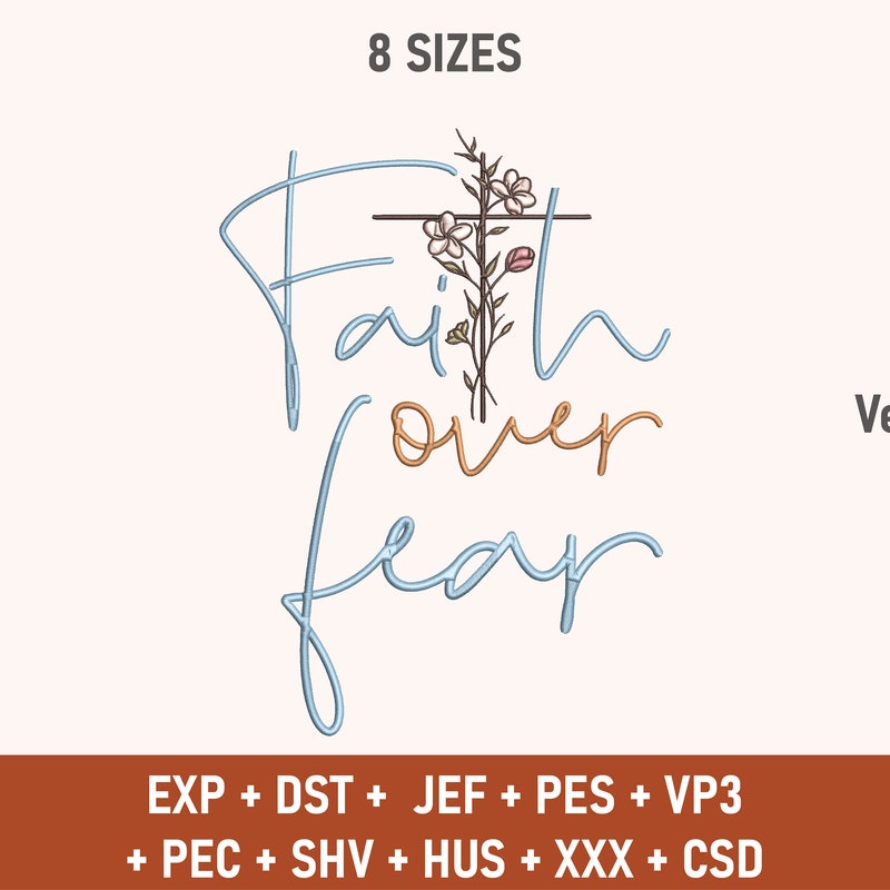 Faith Embroidery - Etsy