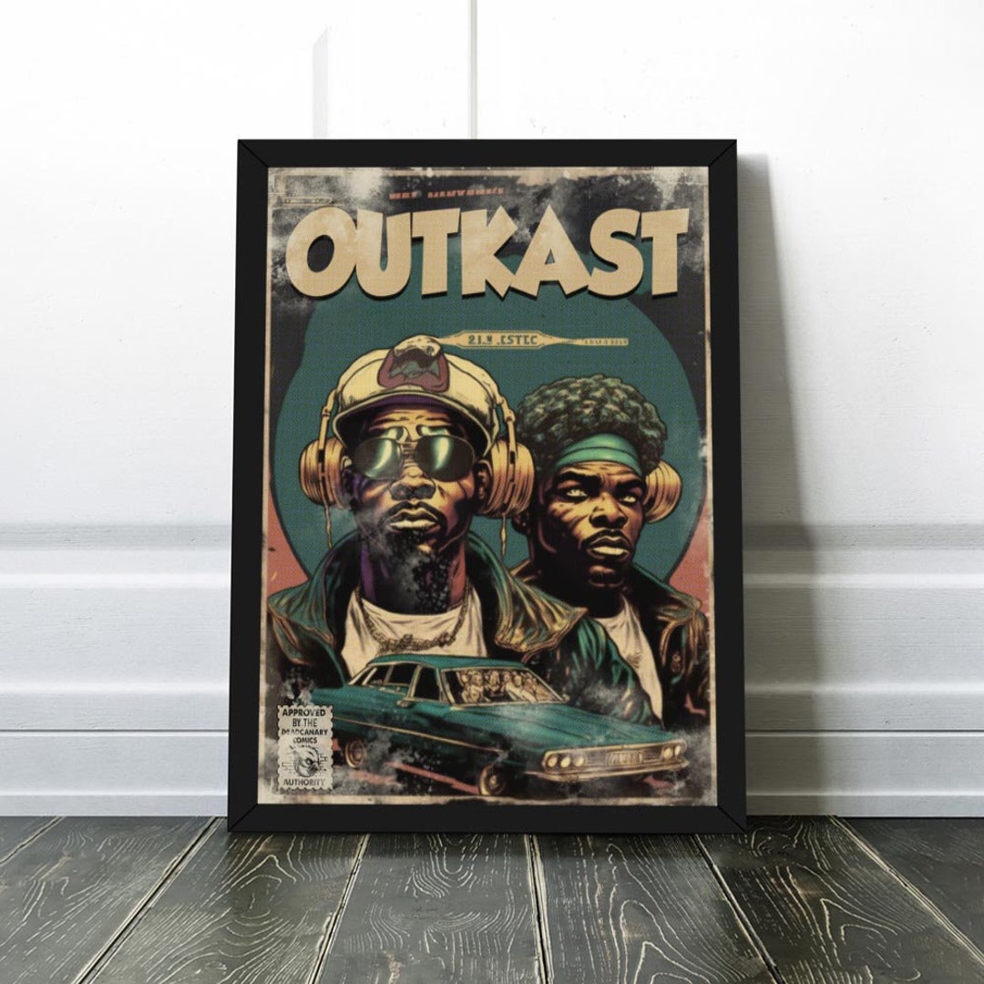 Outkast Comic Art Book Canvas Print Outkast Style Style Comic - Etsy