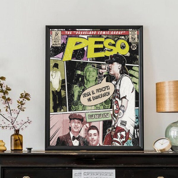 Peso Pluma Poster - Etsy