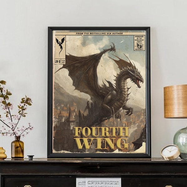 Fourth Wing Fan Art - Etsy