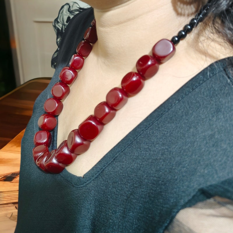 Dark Red Resin - Etsy UK