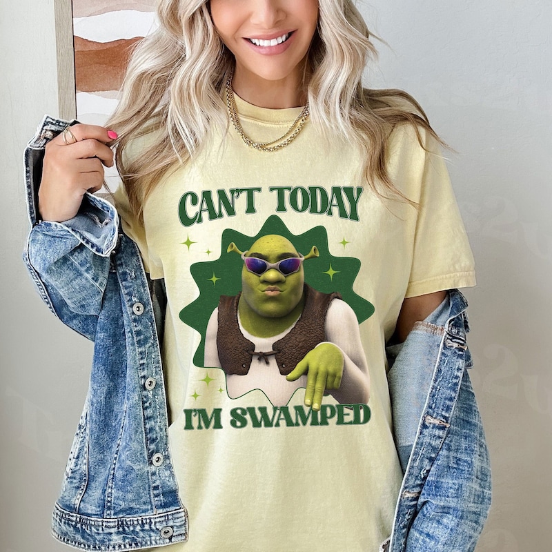 Shrek Swamp Shirt - Etsy
