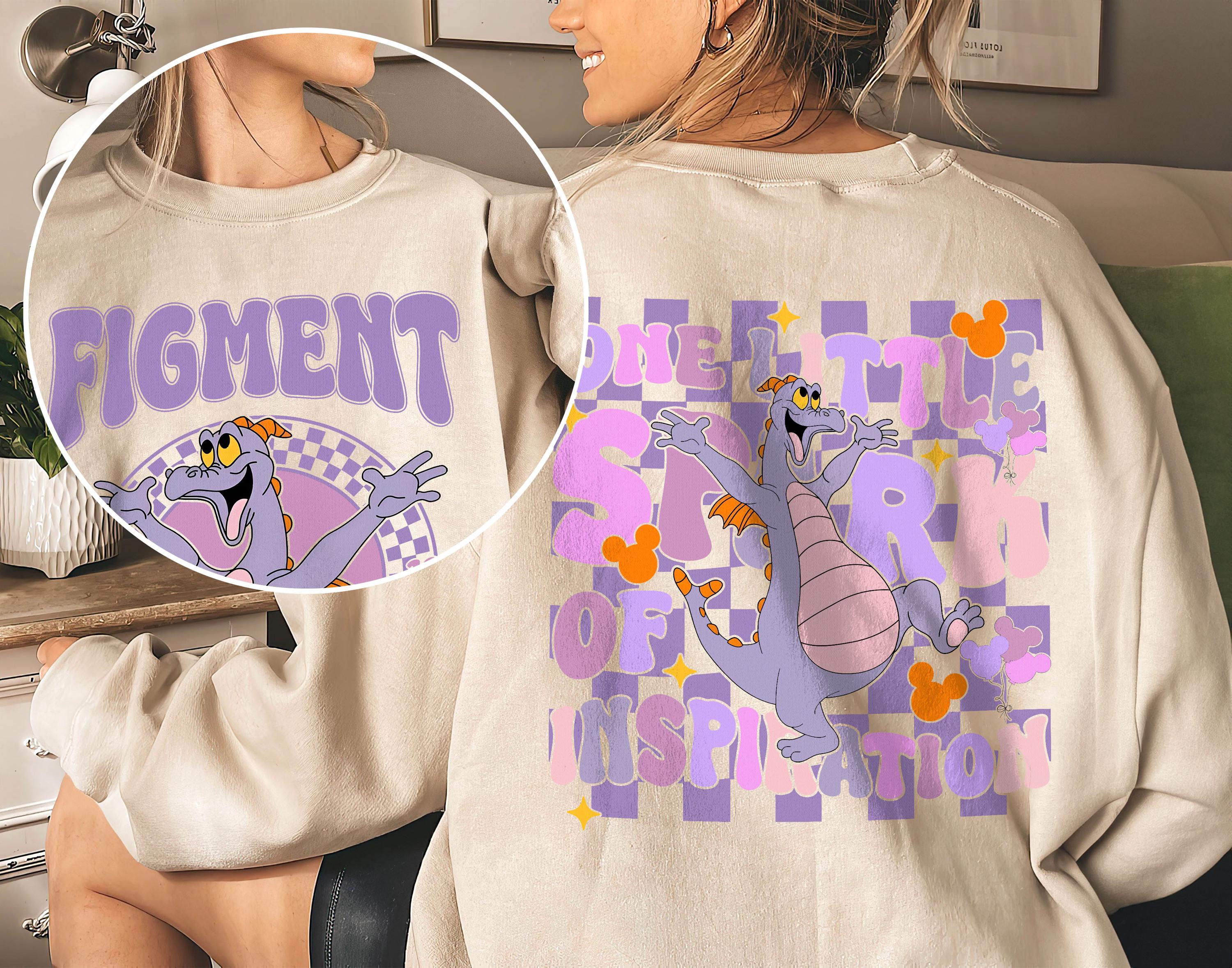2 Sided Figment Shirt, One Little Spark of Inspiration, Figment Est ...