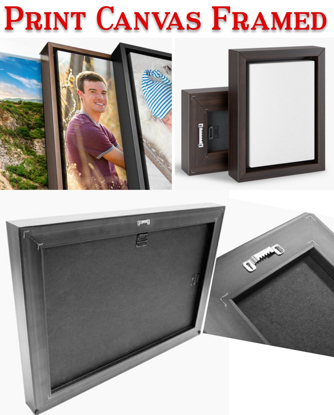 My Angel Husband Personalized Canvas Wall Art, Custom Husband Print ...