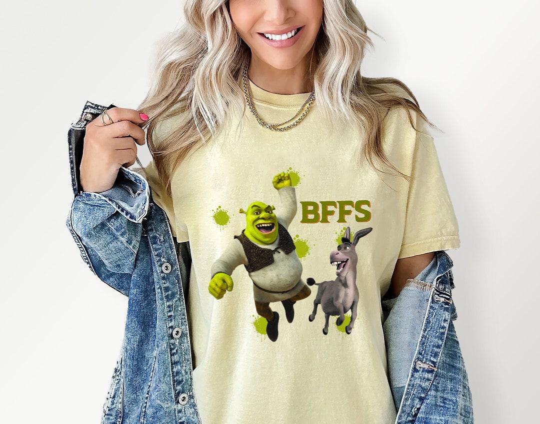 Funny Shrek Shirt Memes Face Shrek Shirt, Beware Ogre Shirt, Trendy ...