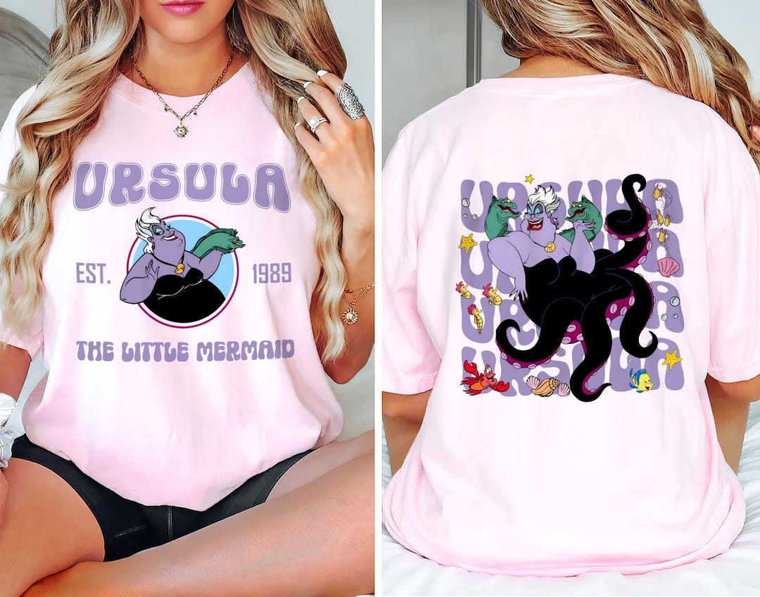 2-sided Ursula Shirts, Villains Ursula Shirt, Villains Witch Shirt ...