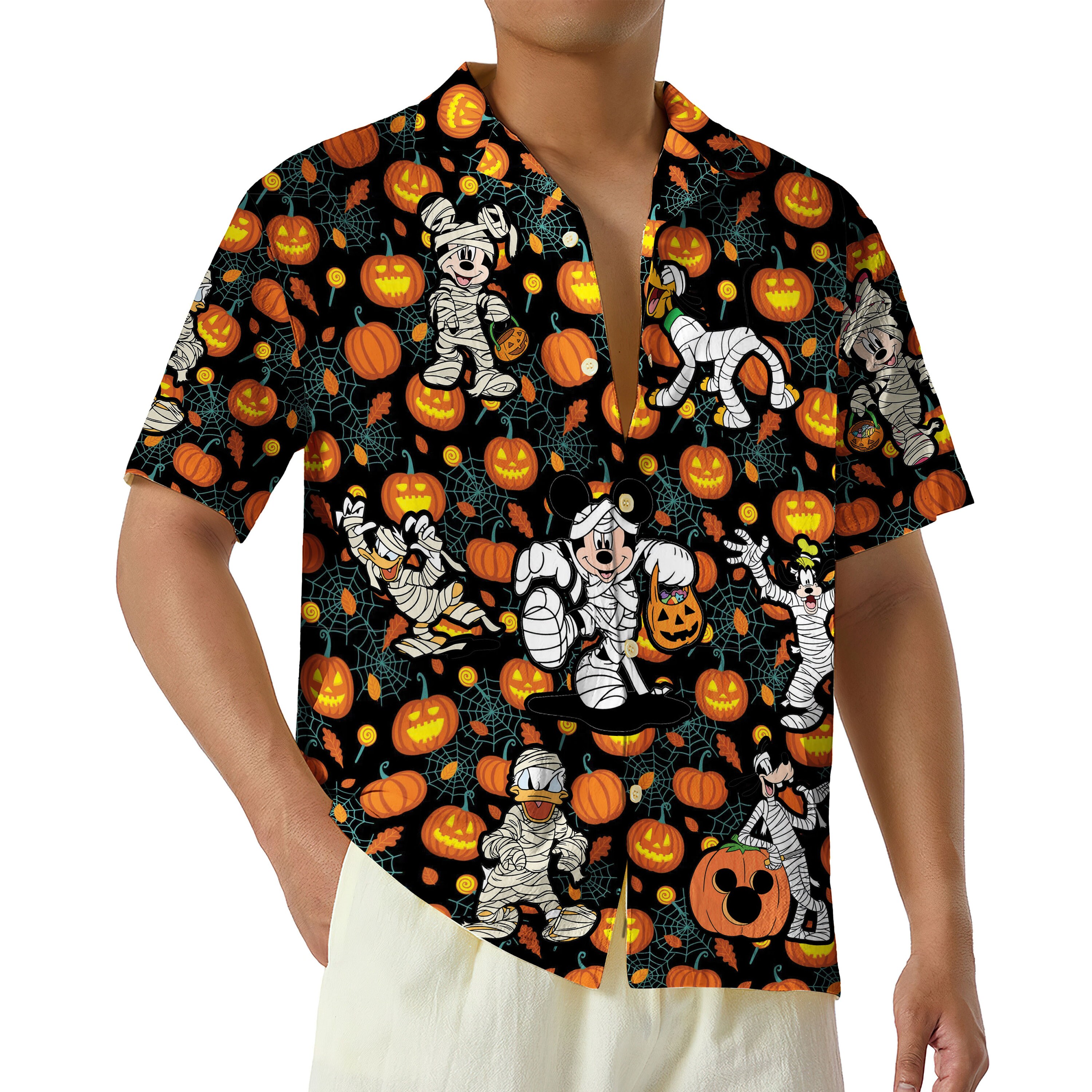 Fall Vibes Mickey Minnie Mouse Hawaiian sold by Saudi Arabia | SKU ...
