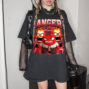 Inside Out Anger Shirt, Inside Out 2 Characters Shirt, Inside Out 2024 ...