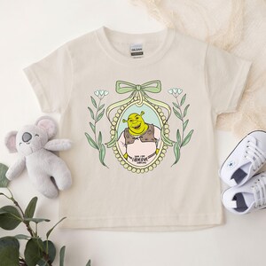 Floral Coquette Shrek Shirt, You Look Fabulous Darling Shrek Funny ...