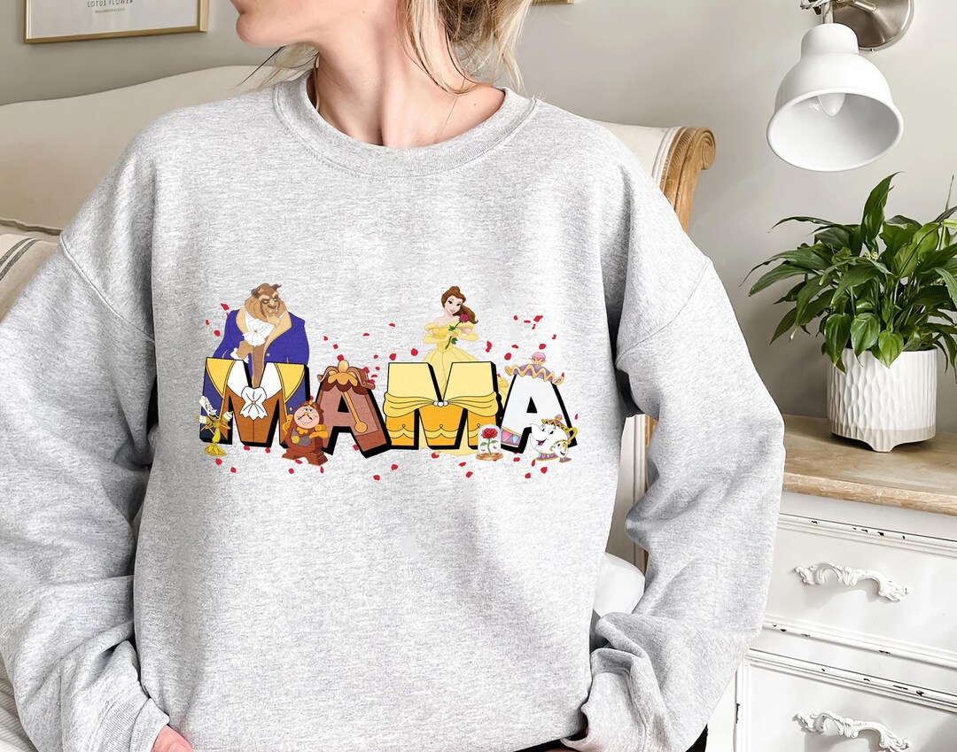 Beauty Princess and Beast Mama Shirt, Beauty Belle Mama Shirt, Mom ...