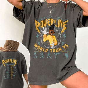 2-sided Powerline Goofy Movie Shirt, Vintage Powerline Stand Out Shirt ...