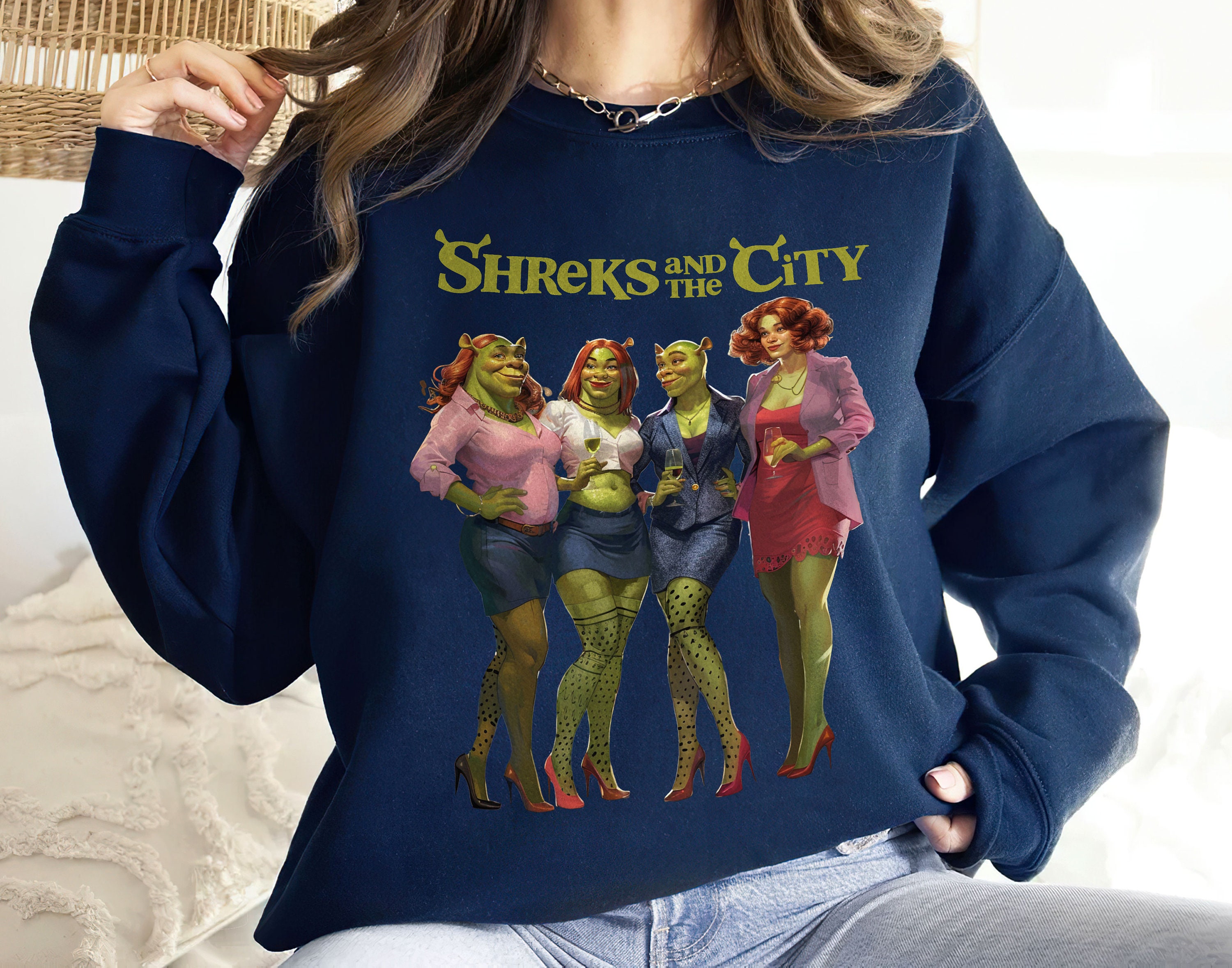 Memes Shrek Shirt Shrek and Funny the City Shirt, Funny Trending Shirt ...