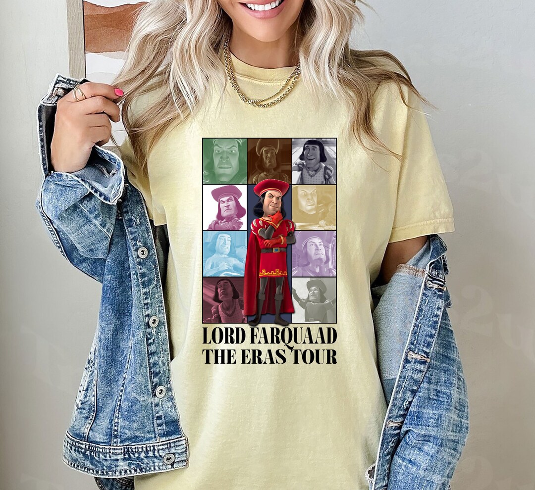 Funny Lord Farquaad the Show Shirt Shrek Characters Shirt, Shrek Cast ...