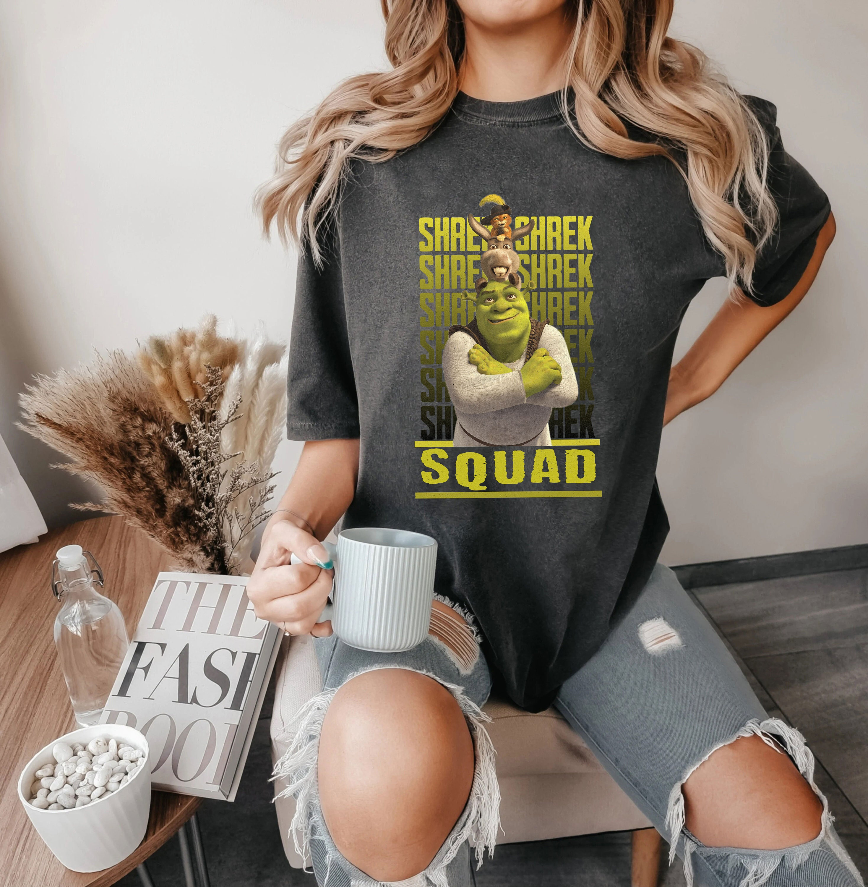 Shrek Squad Shirt Memes Shrek Face Shirt, Shrocs Shirt, Funny Trending ...