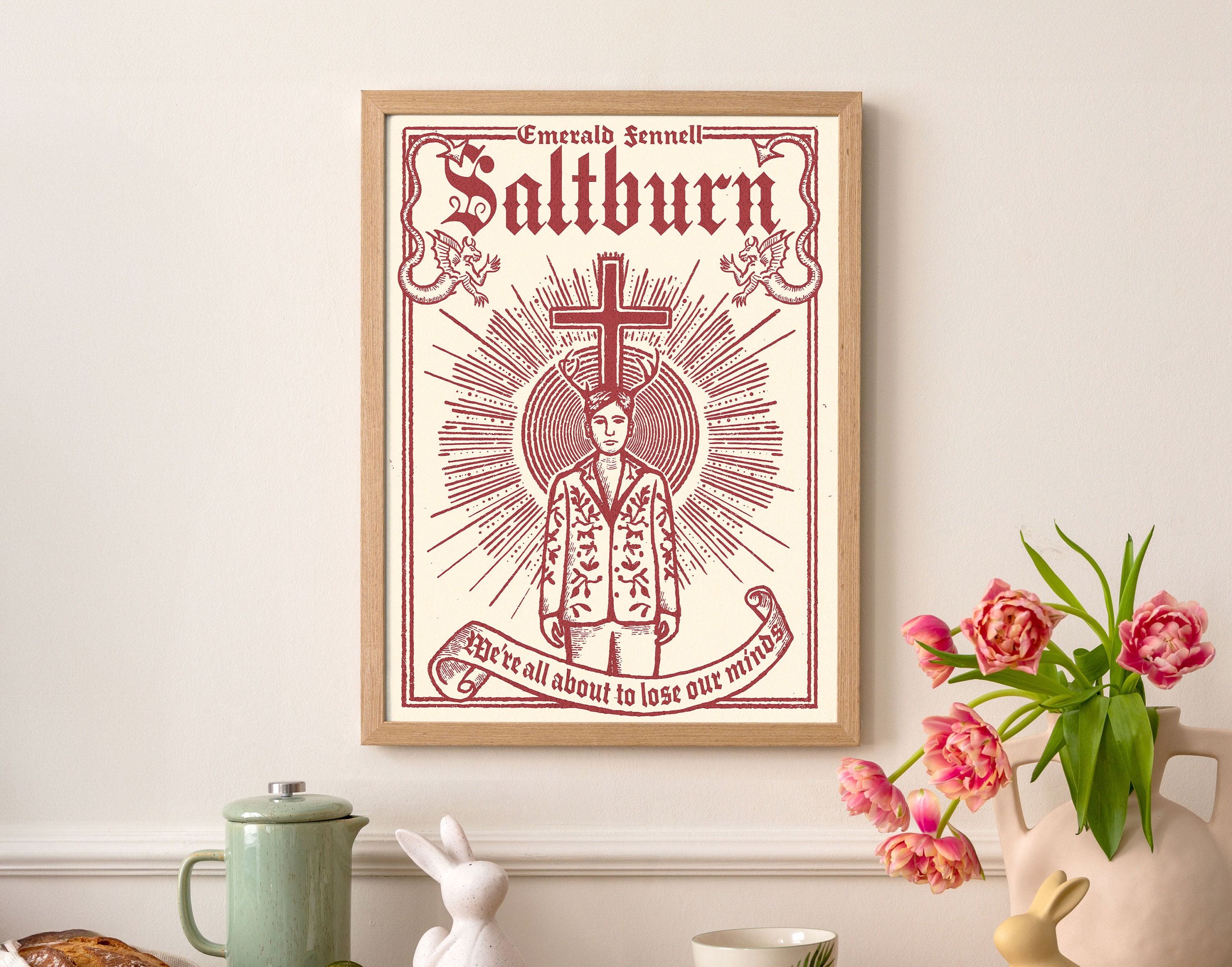Vintage Saltburn Poster 2024 Saltburn Poster, Saltburn Movie Merch ...