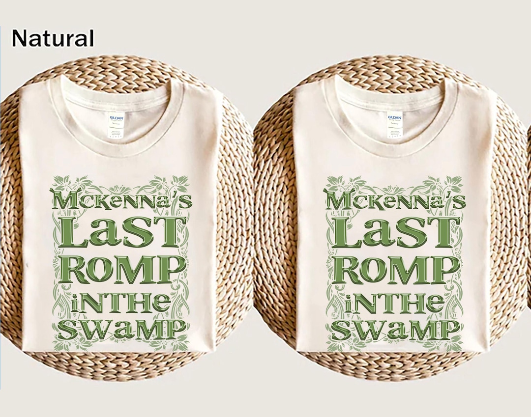 Last Romp in the Swamp Shirt Shrek Bachelorette Party Shirts, Ogre ...