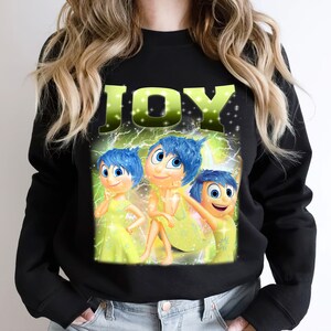 Inside Out Joy Shirt, Inside Out 2 Characters Shirt, Inside Out 2024 ...