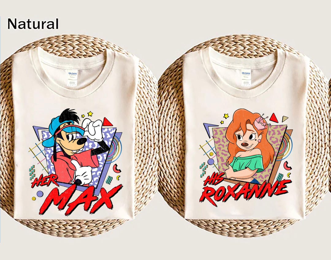 Max and Roxanne Couple Matching Shirt, A Goofy Movie Shirt, Magic ...
