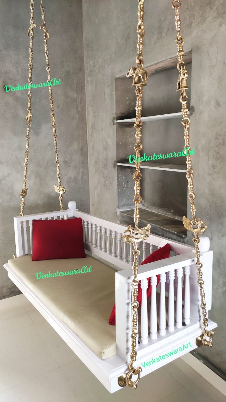 Handmade Solid Wooden Ceiling Swing/indoor Swing for Home/traditional ...