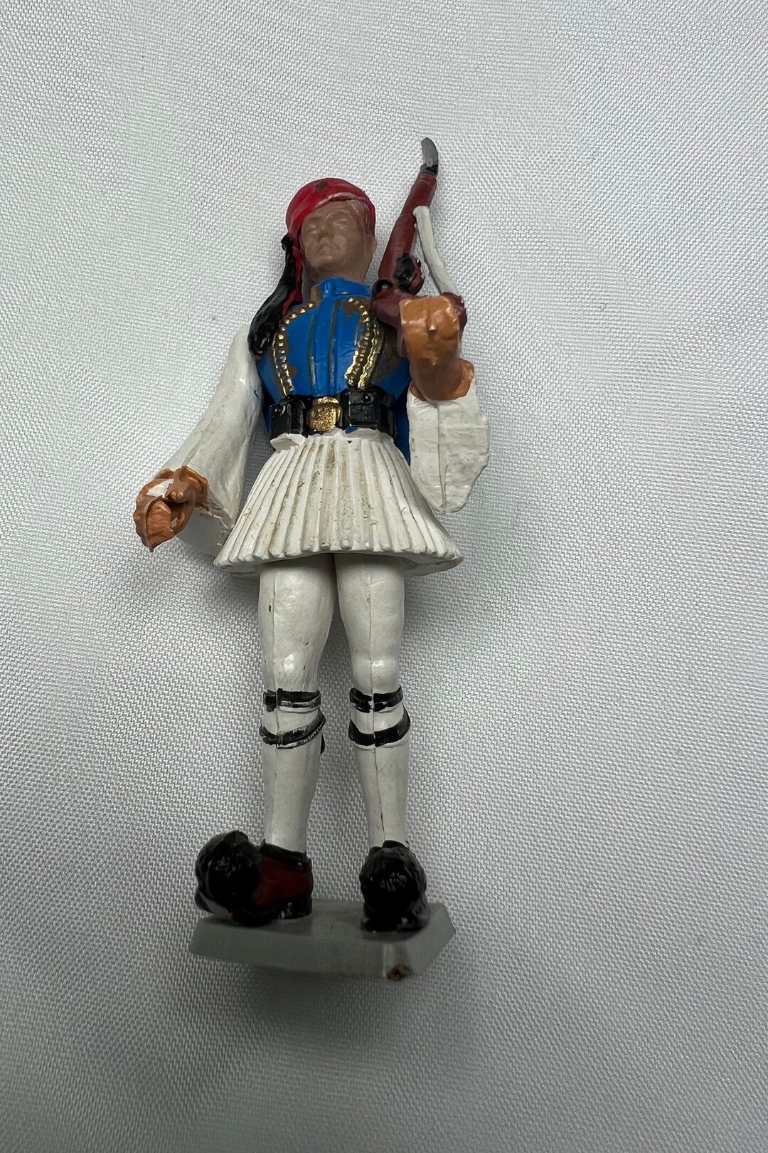 Greek Vintage Toy Soldier, Cholias, Evsonas Made in Greece. - Etsy