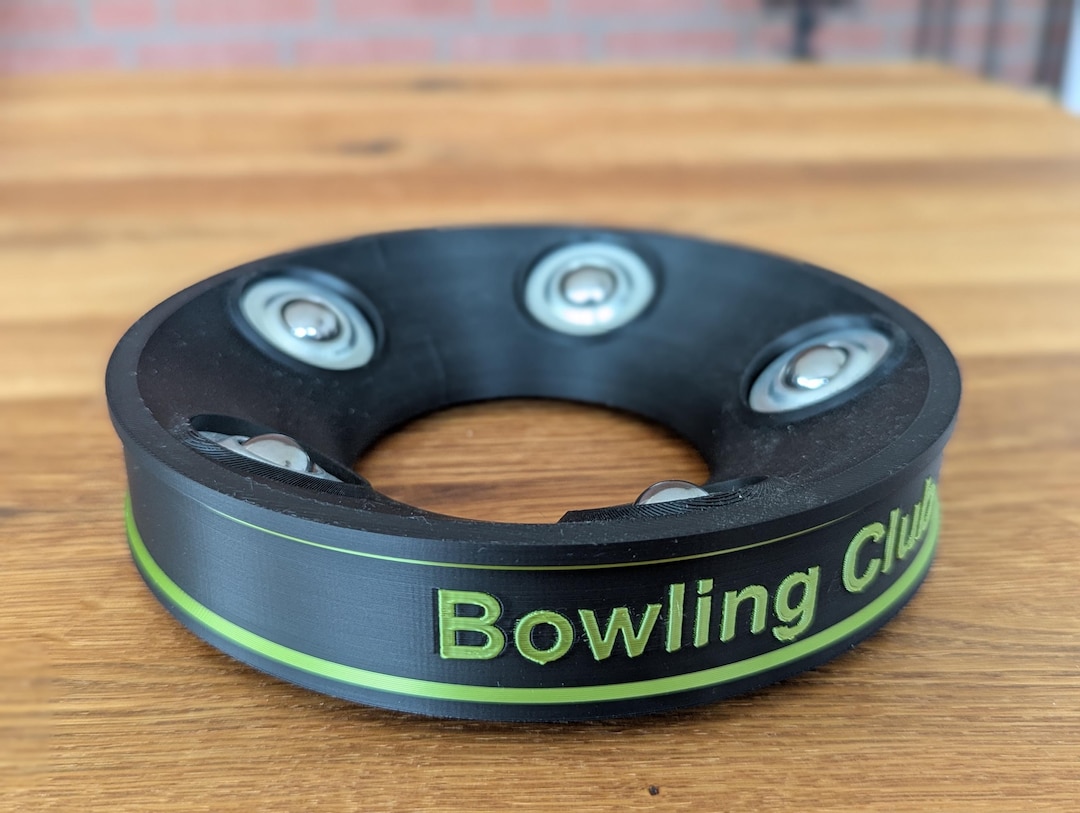 Personalized Bowling Ball Stand, Rotating Bowling Ball Cup - Etsy
