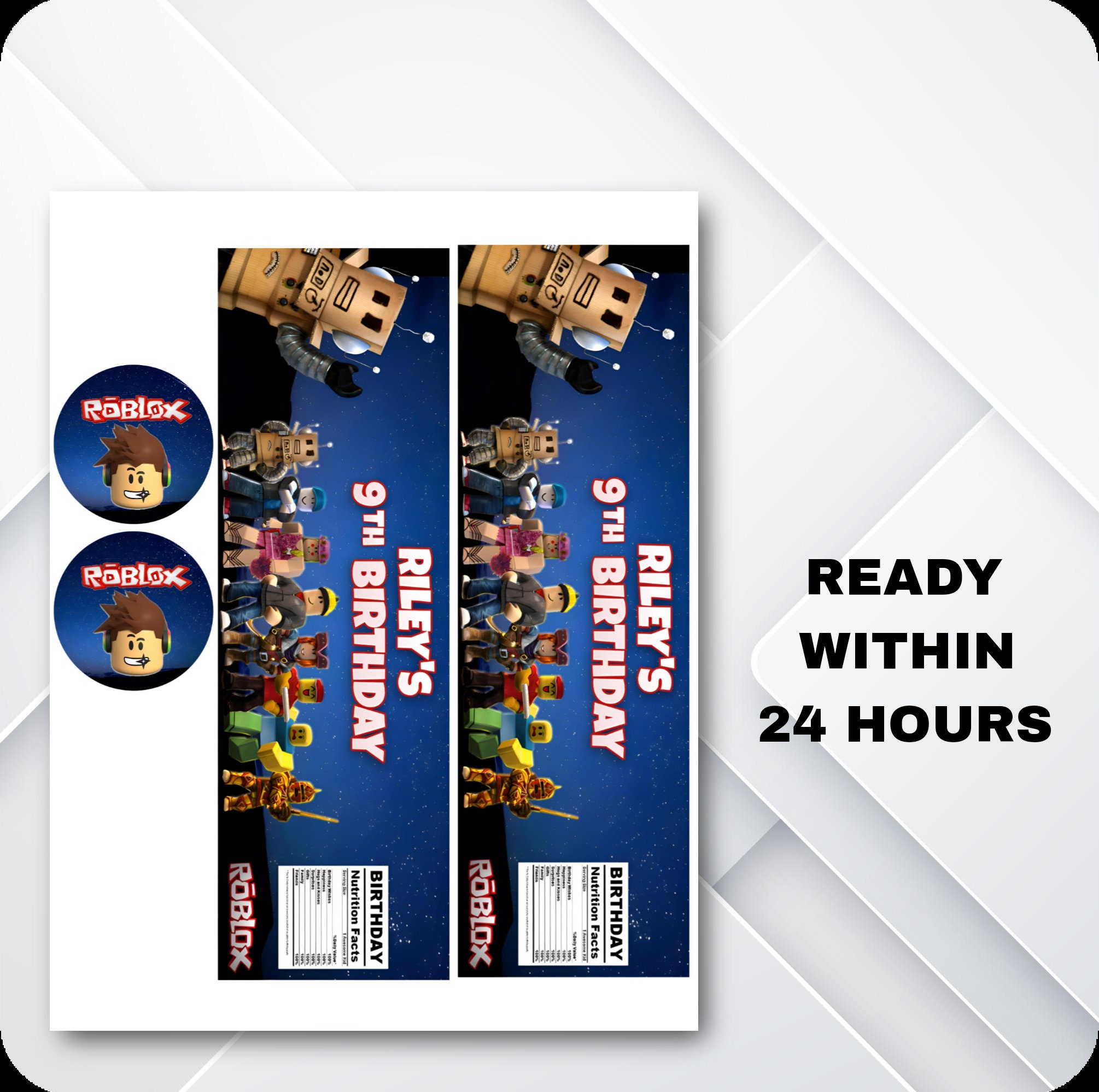 Kids Birthday Pringle Labels, Personalised Printable Pringle Label ...