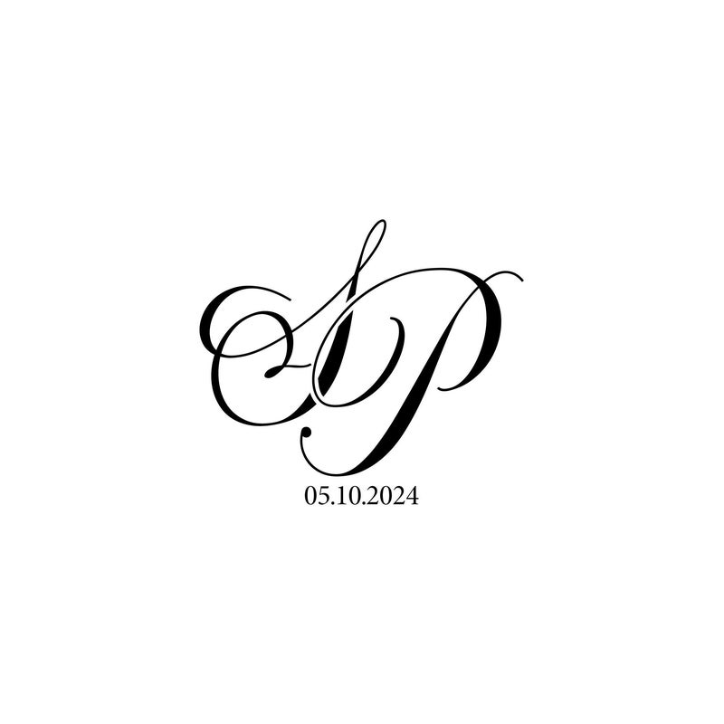 Monogram Printable - Etsy