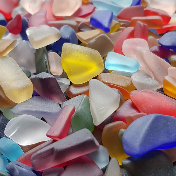 Large Pieces of Real Sea Glass - Etsy