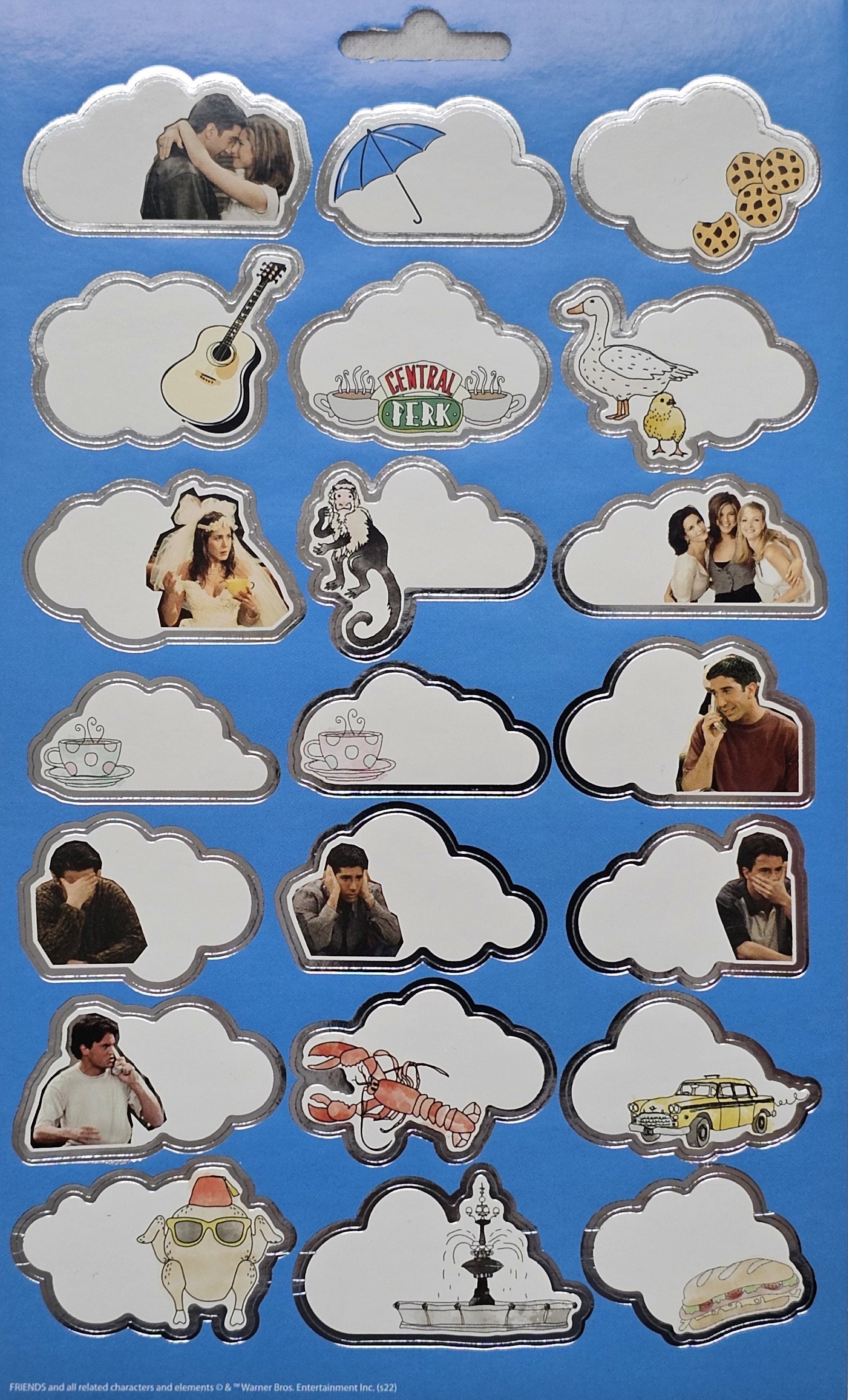 Friends TV Show Sticker Book Sticker Pack Sticker Set - Etsy