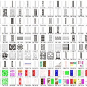 Panel Collection 1800 Cnc Files Panel Dxf ,cdr for Laser Cut Cnc Plasma ...
