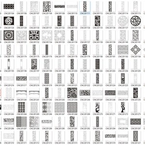 Panel Collection 1800 Cnc Files Panel Dxf ,cdr for Laser Cut Cnc Plasma ...