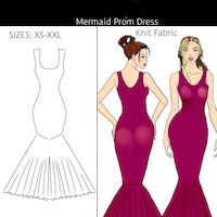 Mermaid Dress - Etsy