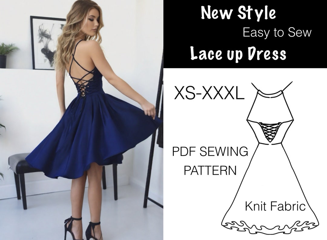 Lace up Backless, Full Circle Party Dress, Prom Dress, Bridesmaid Dress ...