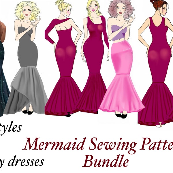 Mermaid Dress - Etsy