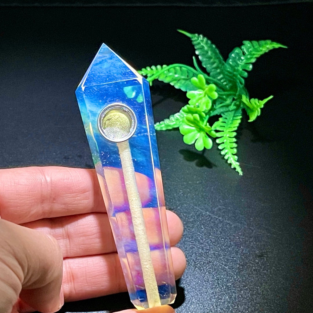 4.3'' Opalite Crystal Collection Pipe Crystal Pipe Crystal Obelisk ...