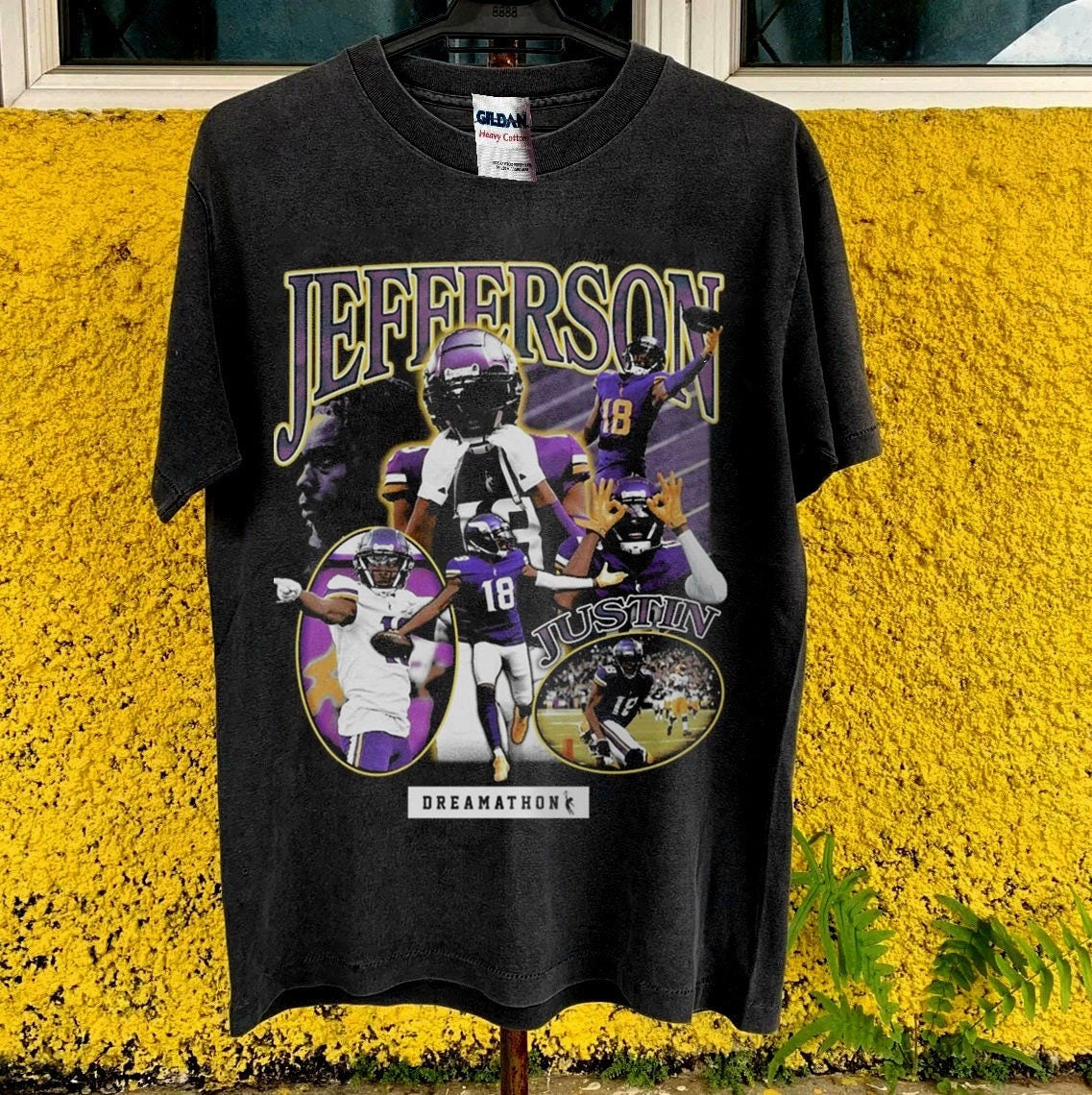 Vintage Justin Jefferson Dreams Shirt, Vintage Justin Jefferson T-shirt