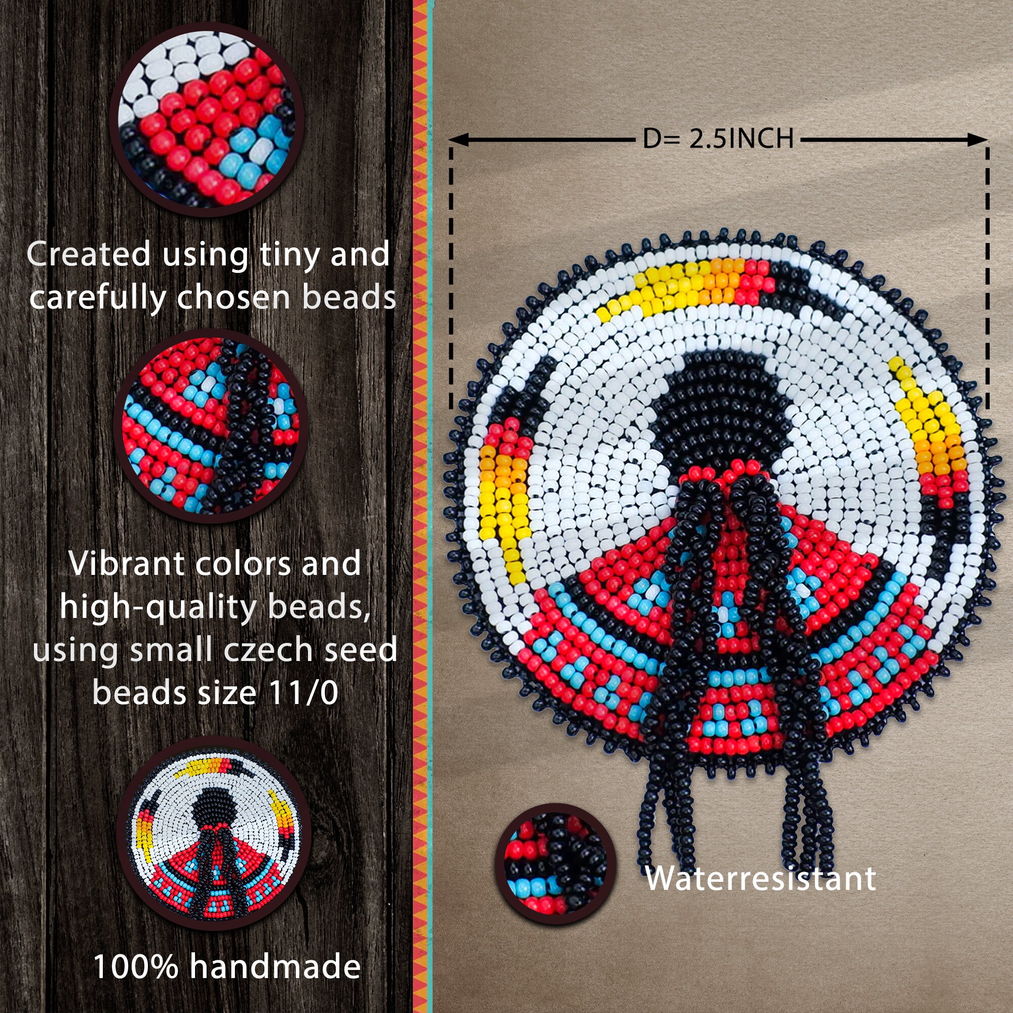 MMIW Indigenous Women Handmade Beaded Patch Indigenous - Etsy